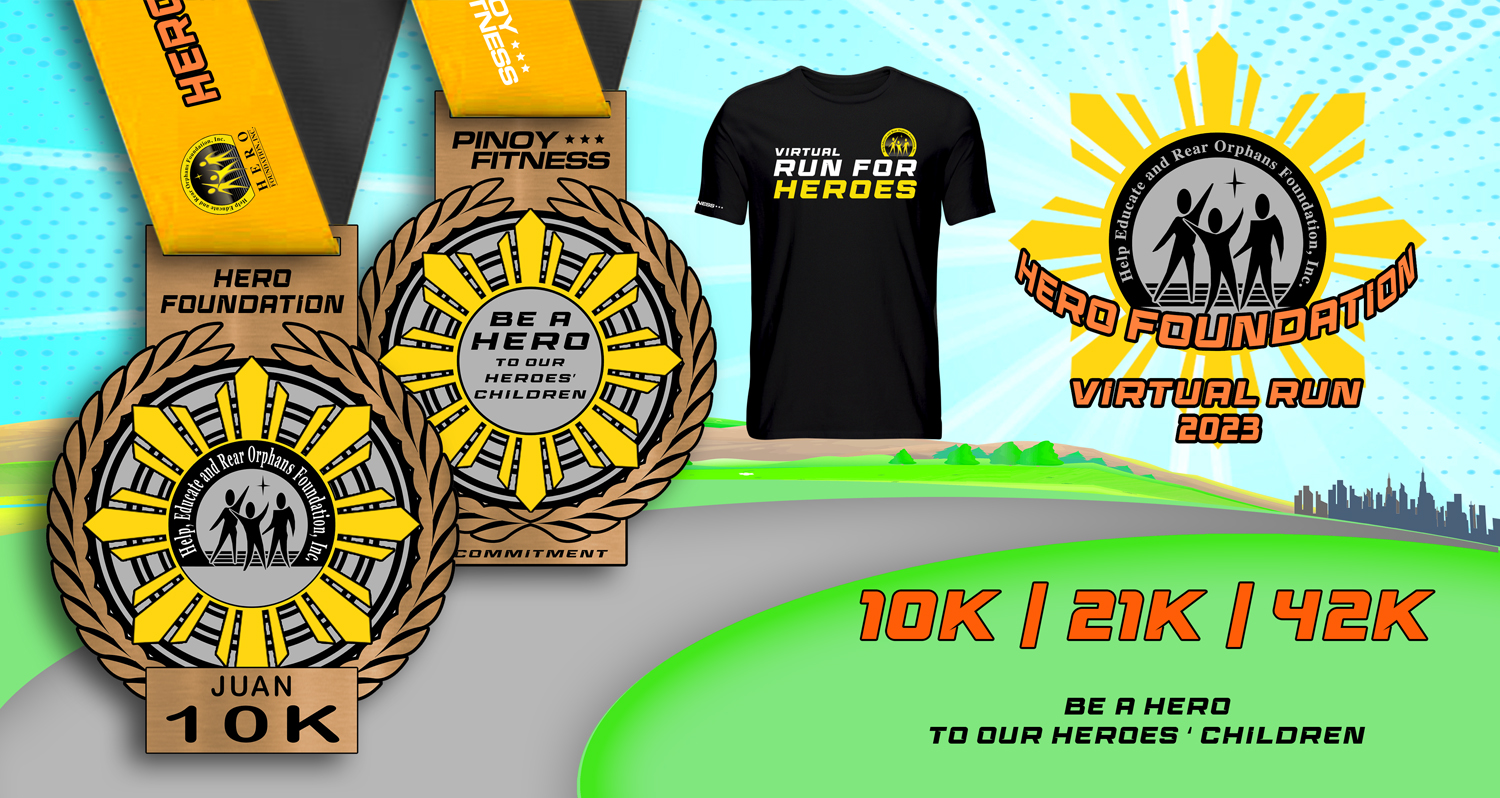 Hero Foundation Virtual Run (2023) | Pinoy Fitness