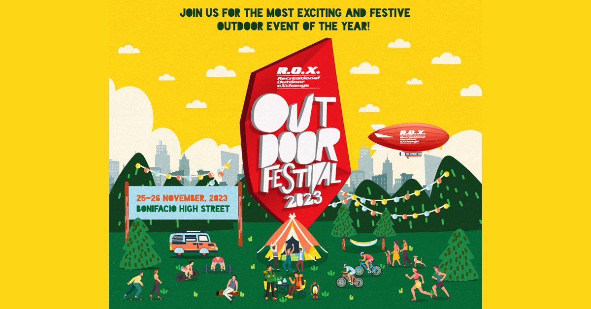 Gear Up for Adventure: R.O.X. Outdoor Festival 2023 at BGC | Pinoy Fitness