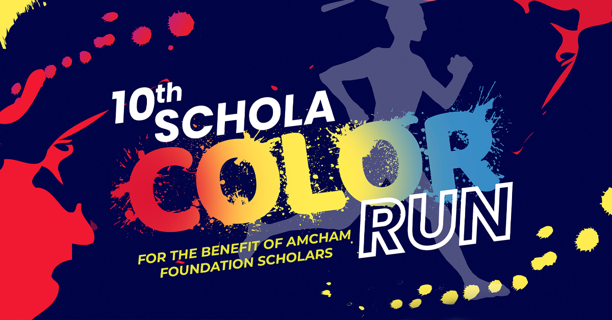 10th AmCham ScholaCOLORrun in CCP Complex | Pinoy Fitness