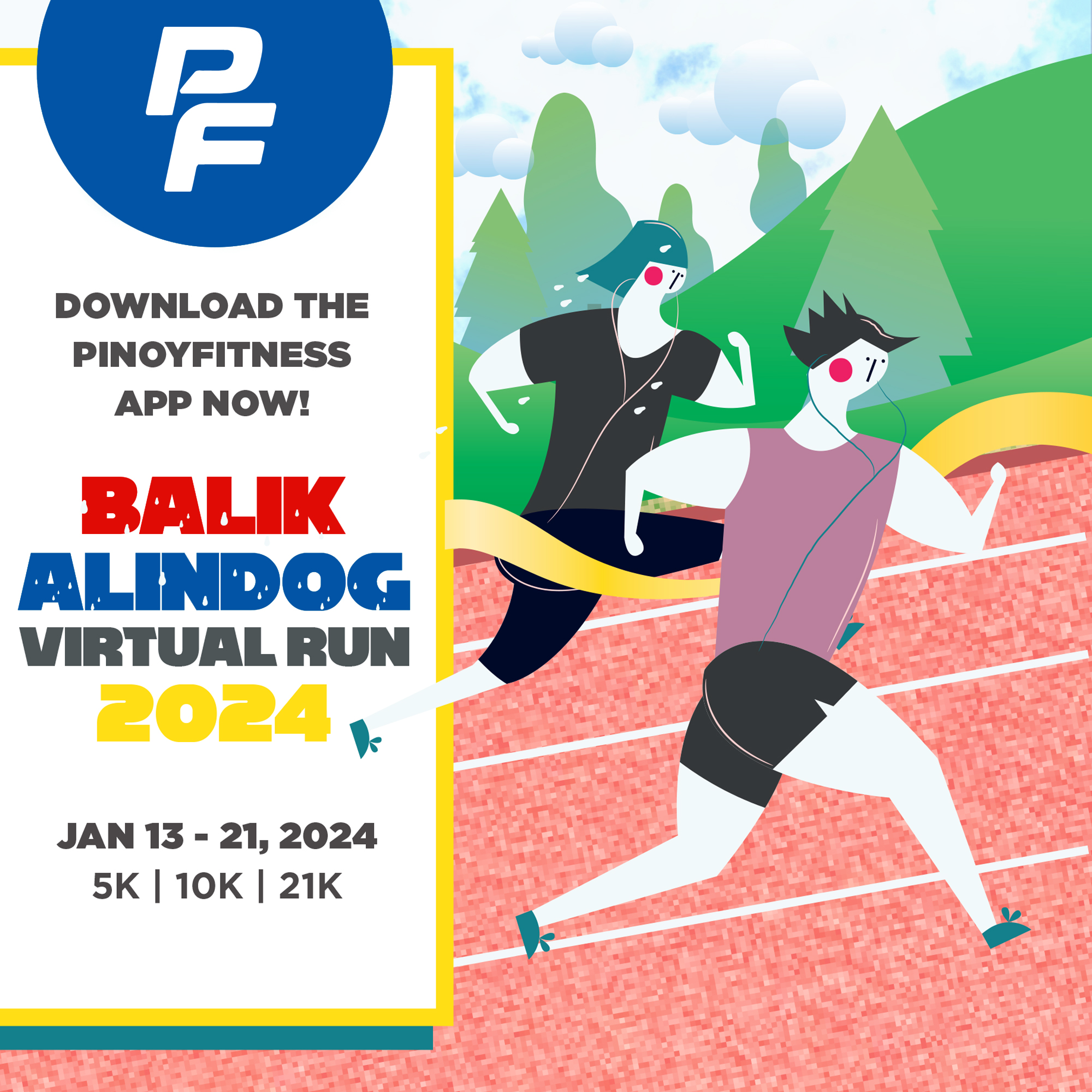 Balik Alindog Virtual Run (FREE) | Pinoy Fitness