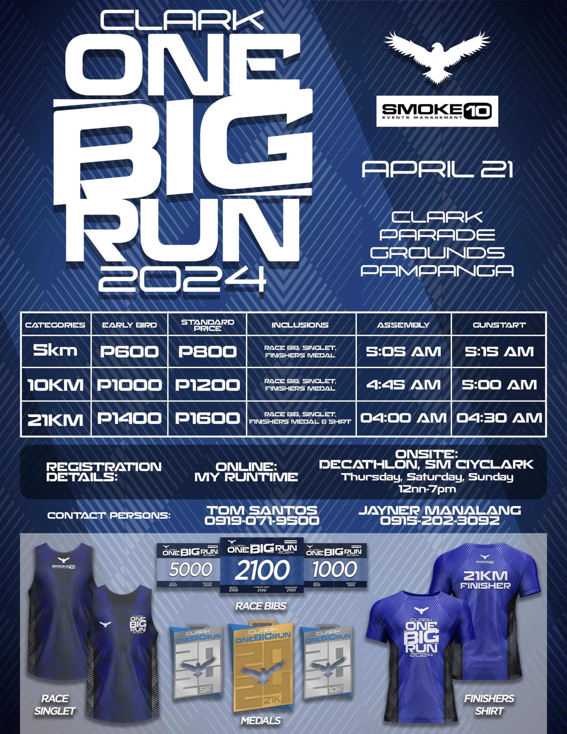 Clark One Big Run 2024 | Pinoy Fitness