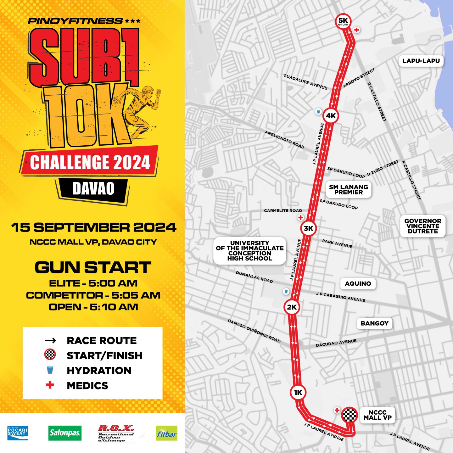 Pinoy Fitness SUB1 10K Challenge (DAVAO) 2024 | Pinoy Fitness