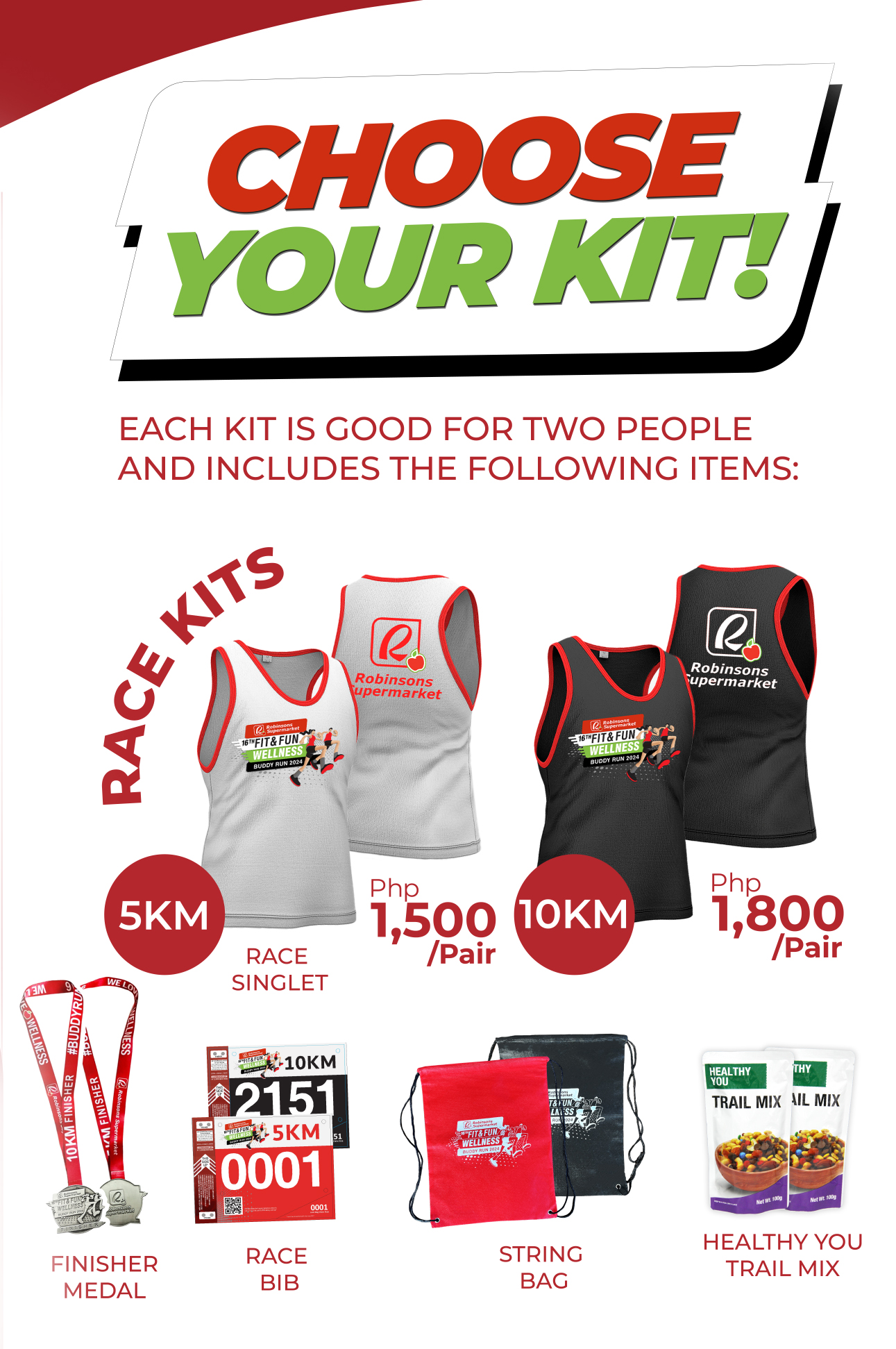 Robinsons Supermarket 16th Fit and Fun Wellness Buddy Run 2024 | Pinoy ...