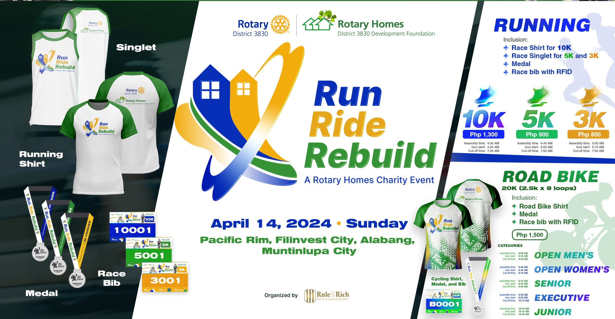 Run, Ride, Rebuild: A Rotary Homes Charity Event | Pinoy Fitness