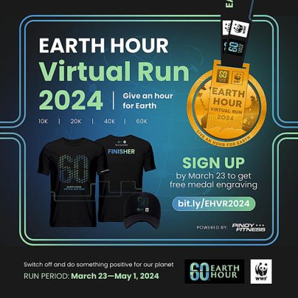 WWF Earth Hour Virtual Run 2024 | Pinoy Fitness