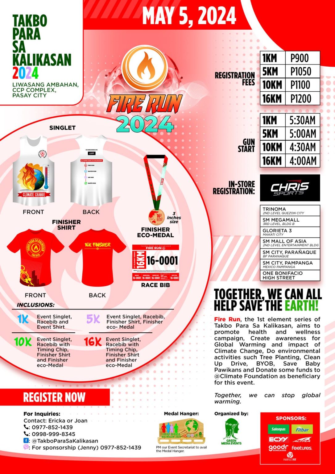 Takbo Para Sa Kalikasan 2024 – Fire Run | Pinoy Fitness