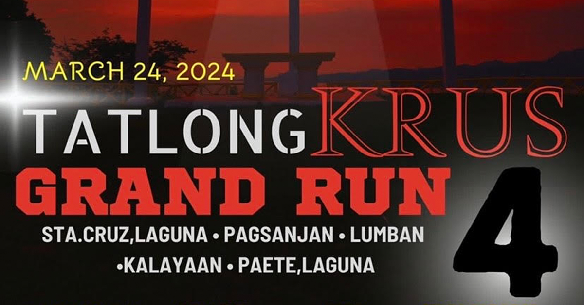 Tatlong Krus Grand Run 4 in Laguna | Pinoy Fitness