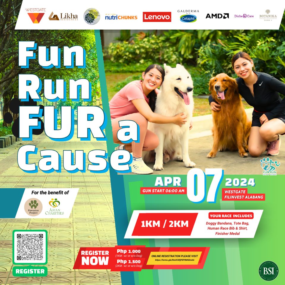Fun Run FUR a Cause 2024 in Filinvest, Alabang | Pinoy Fitness