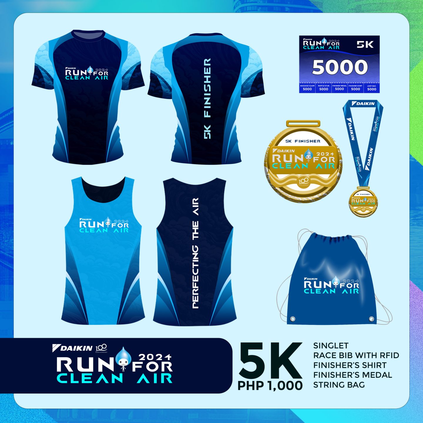 Daikin Run for Clean Air 2024 in Pasig | Pinoy Fitness