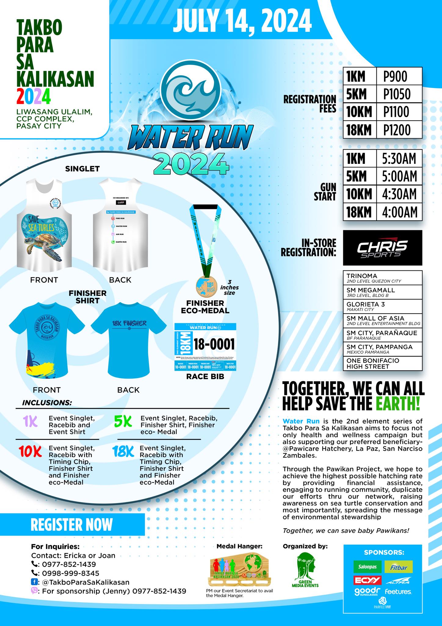 Takbo Para Sa Kalikasan – Water Run Edition 2024 | Pinoy Fitness