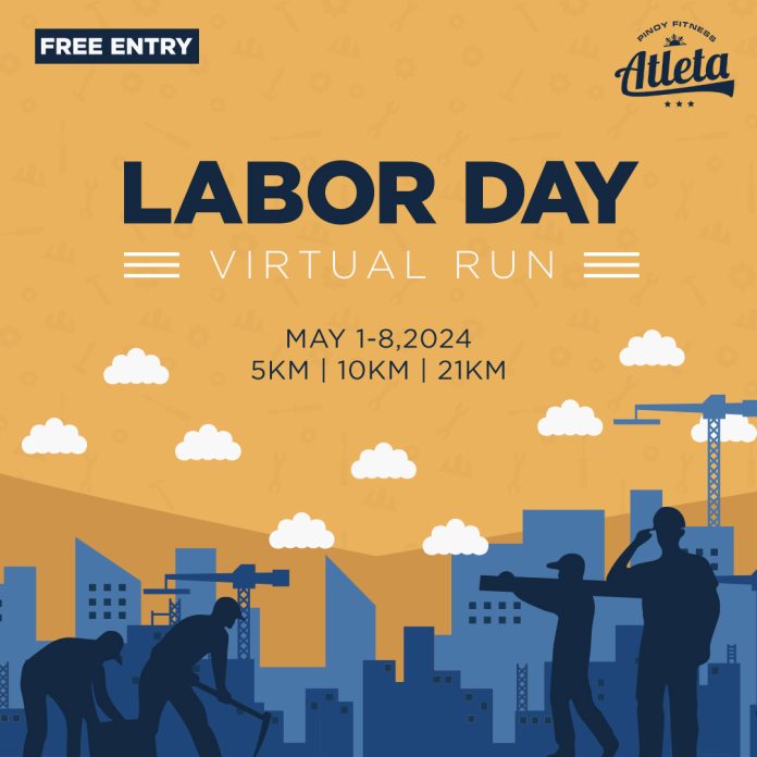 Labor Day Virtual Run (FREE) | Pinoy Fitness