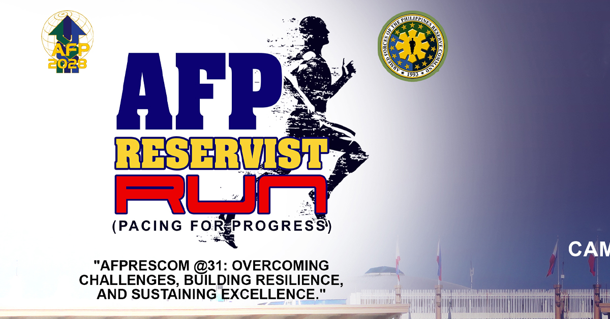 AFPRESCOM Reservist Run 2024 in Camp Aguinaldo | Pinoy Fitness