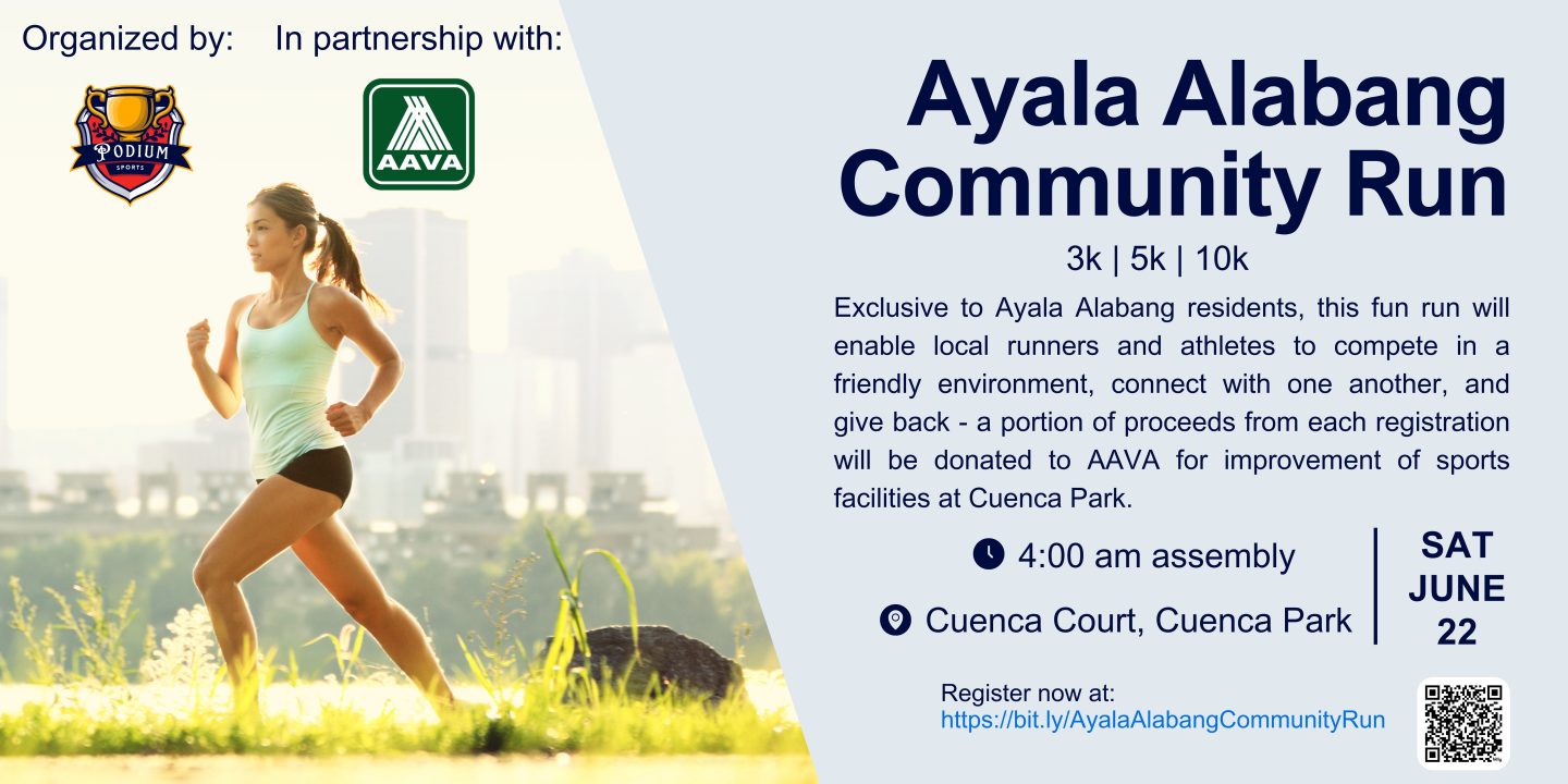 Ayala Alabang Community Run 2024 | Pinoy Fitness
