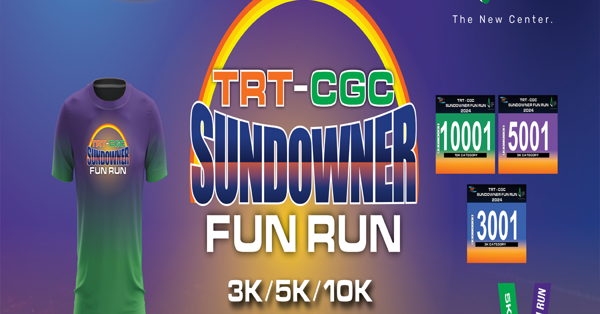 TRT-CGC Sundowner Fun Run 2024 in Clark Global City | Pinoy Fitness