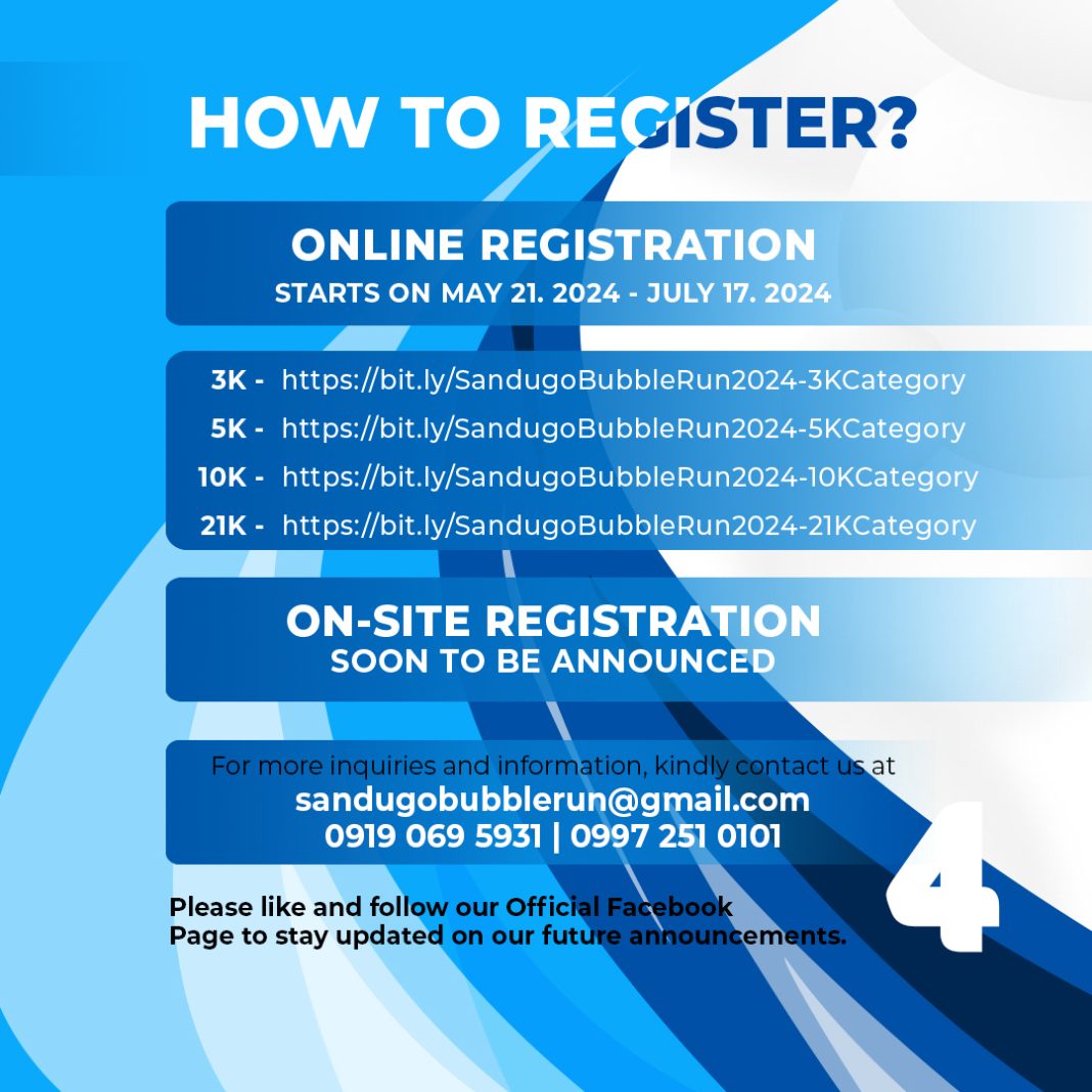Sandugo Half Marathon Bubble Run 2024 in Bohol | Pinoy Fitness