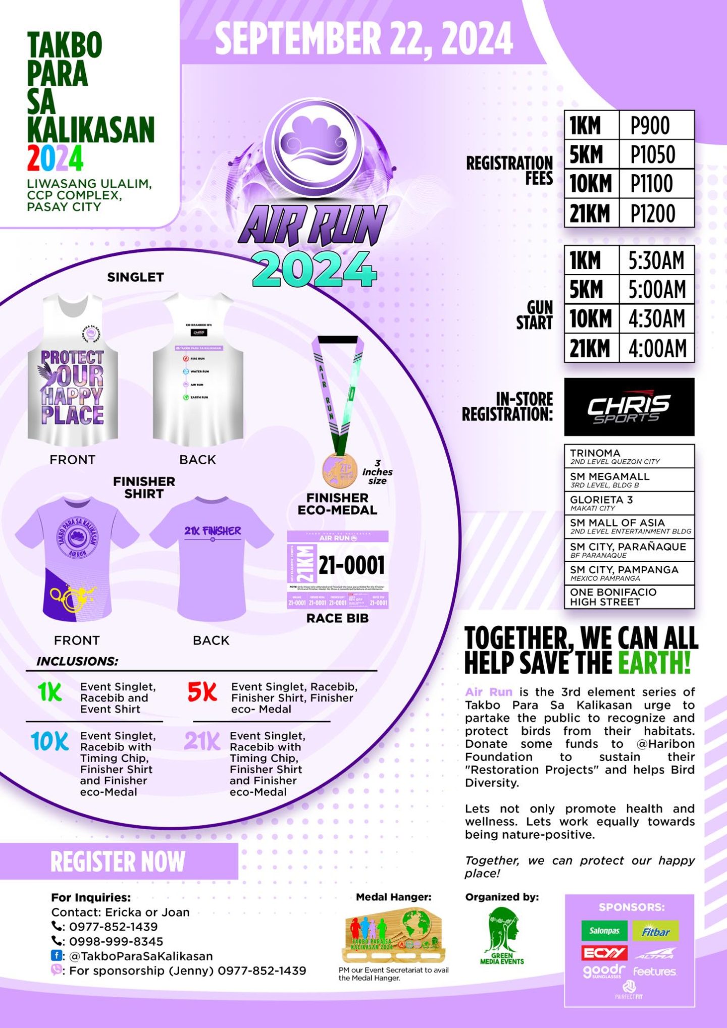 Takbo Para Sa Kalikasan – Air Run Edition 2024 | Pinoy Fitness