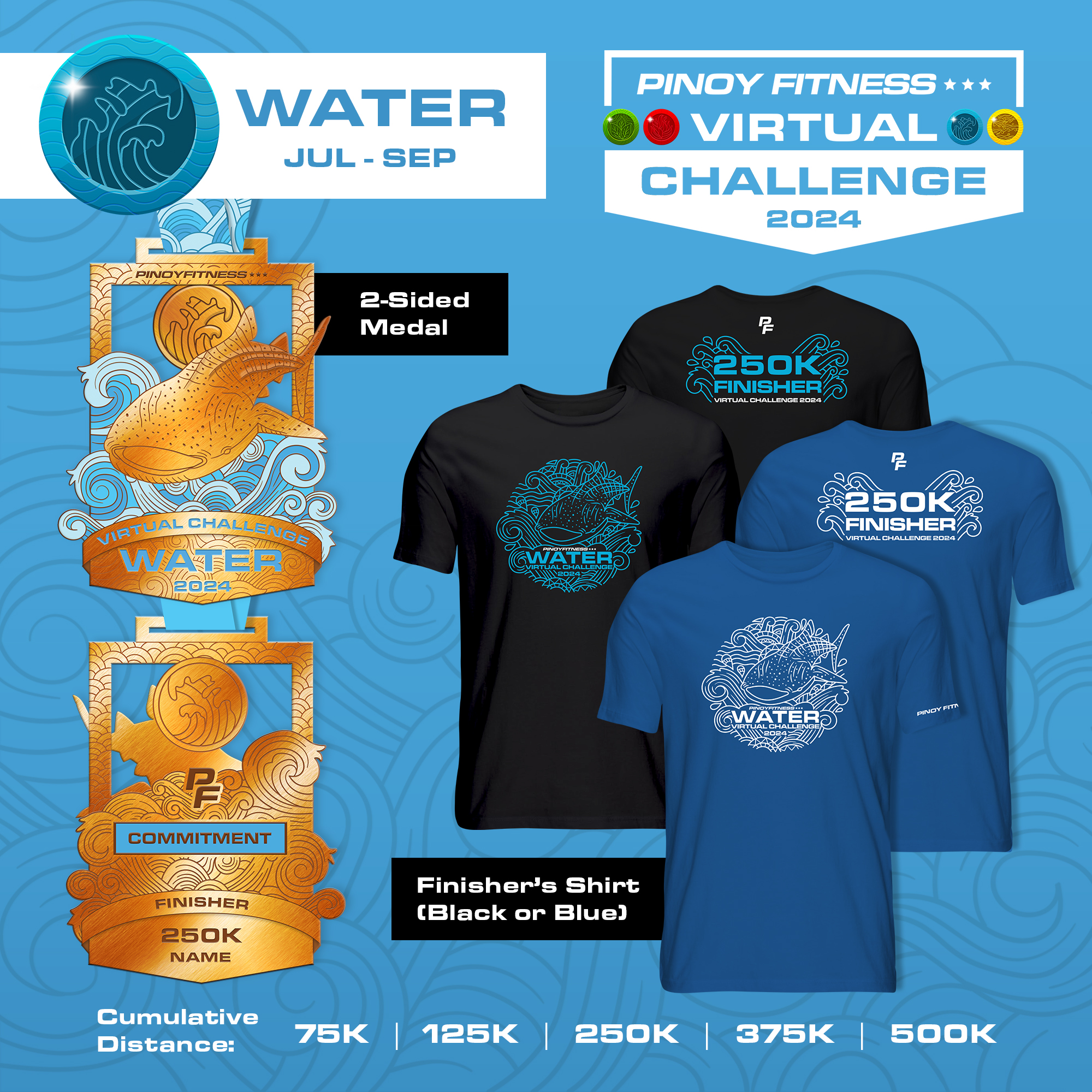 Pinoy Fitness WATER Virtual Challenge (2024) | Pinoy Fitness