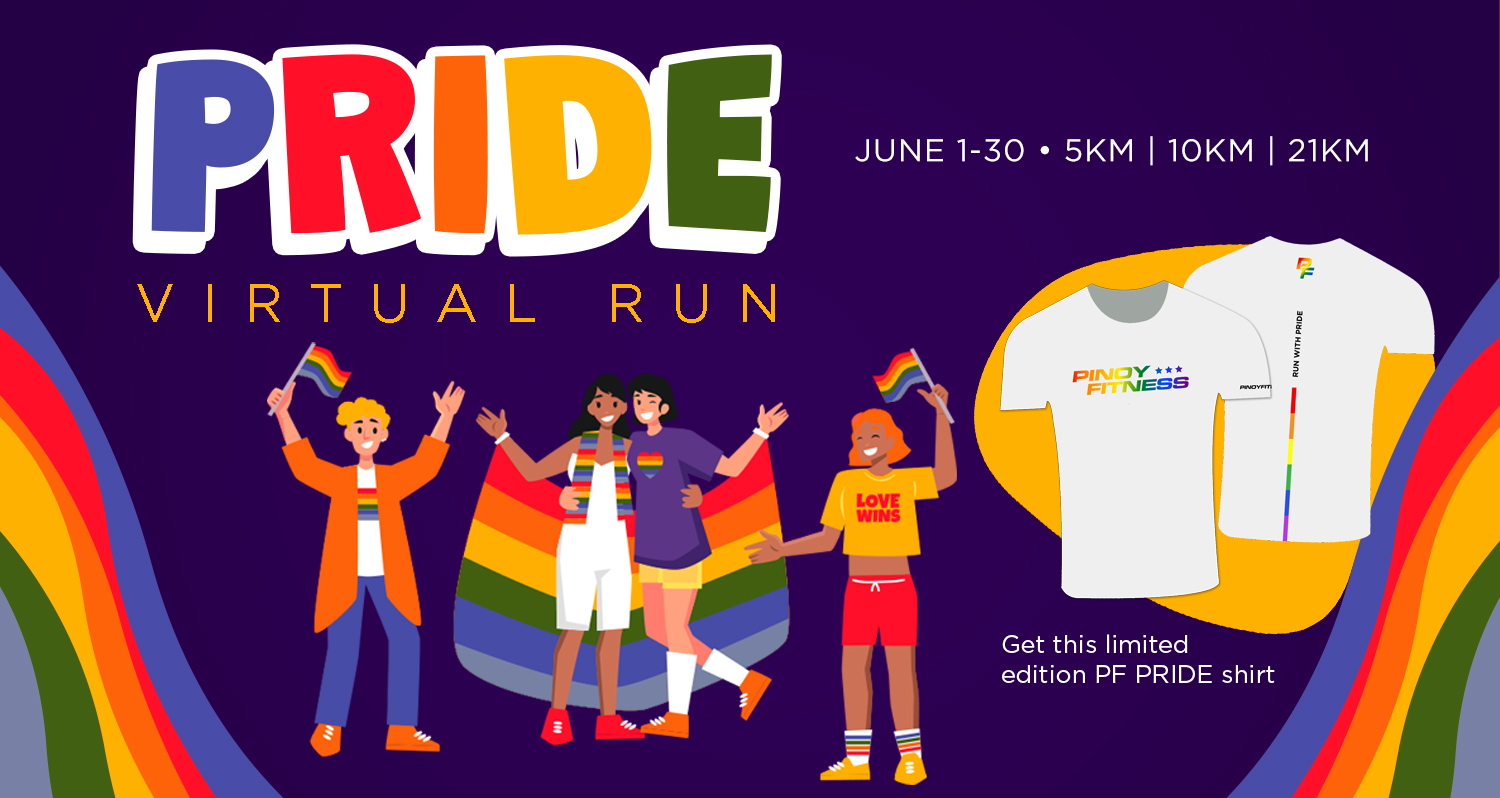 PRIDE Virtual Run 2024 | Pinoy Fitness