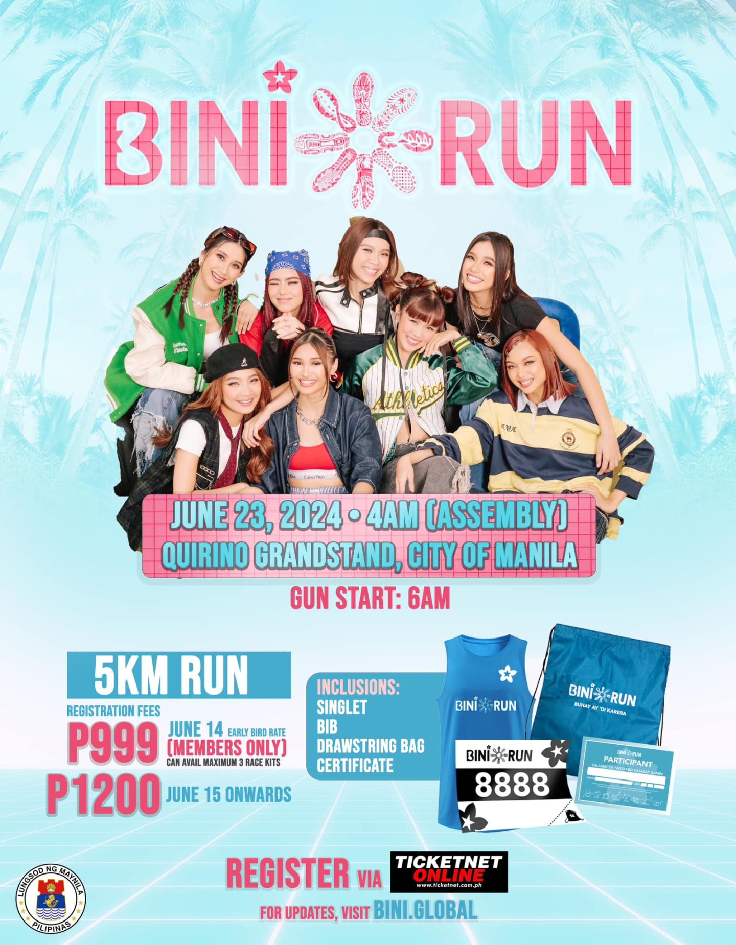 Are you ready for the BINI RUN at Roxas Boulevard? | Pinoy Fitness