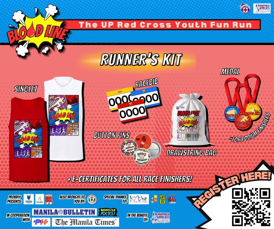Blood Line: The UP Red Cross Youth Fun Run 2024 in UP Diliman | Pinoy ...