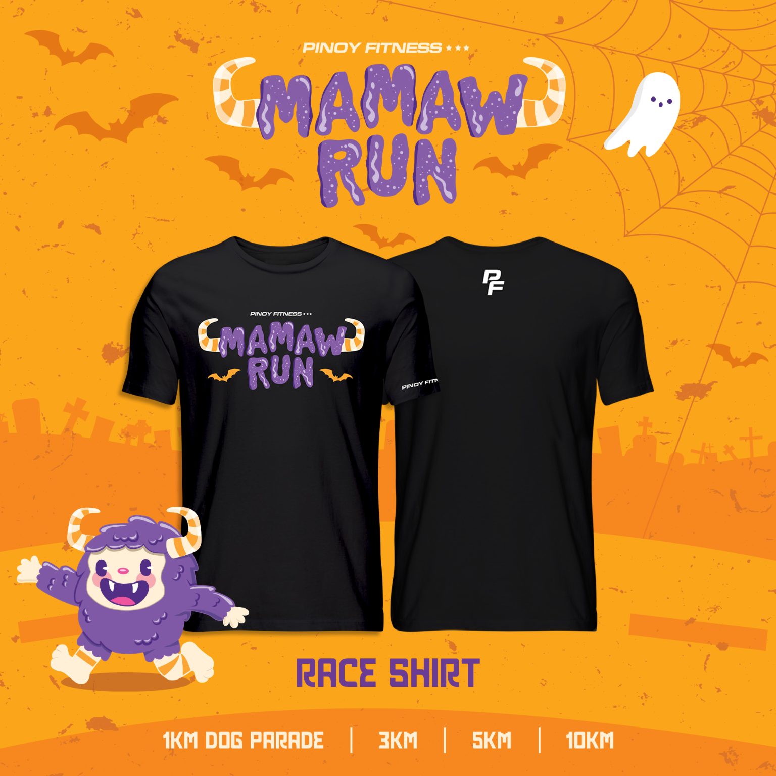 PF Mamaw Run 2024 – A Halloween Costume Event | Pinoy Fitness