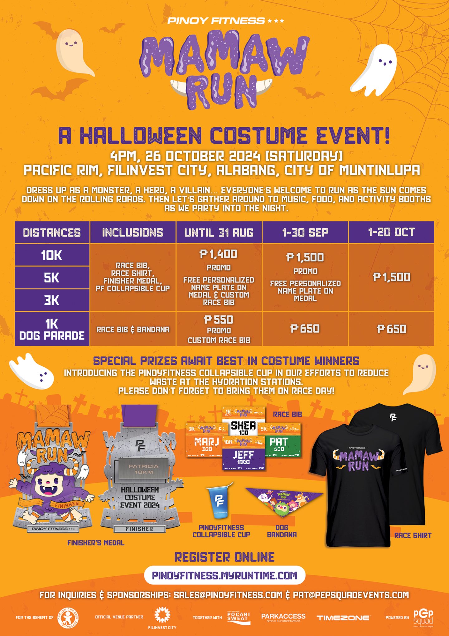 PF Mamaw Run 2024 – A Halloween Costume Event | Pinoy Fitness