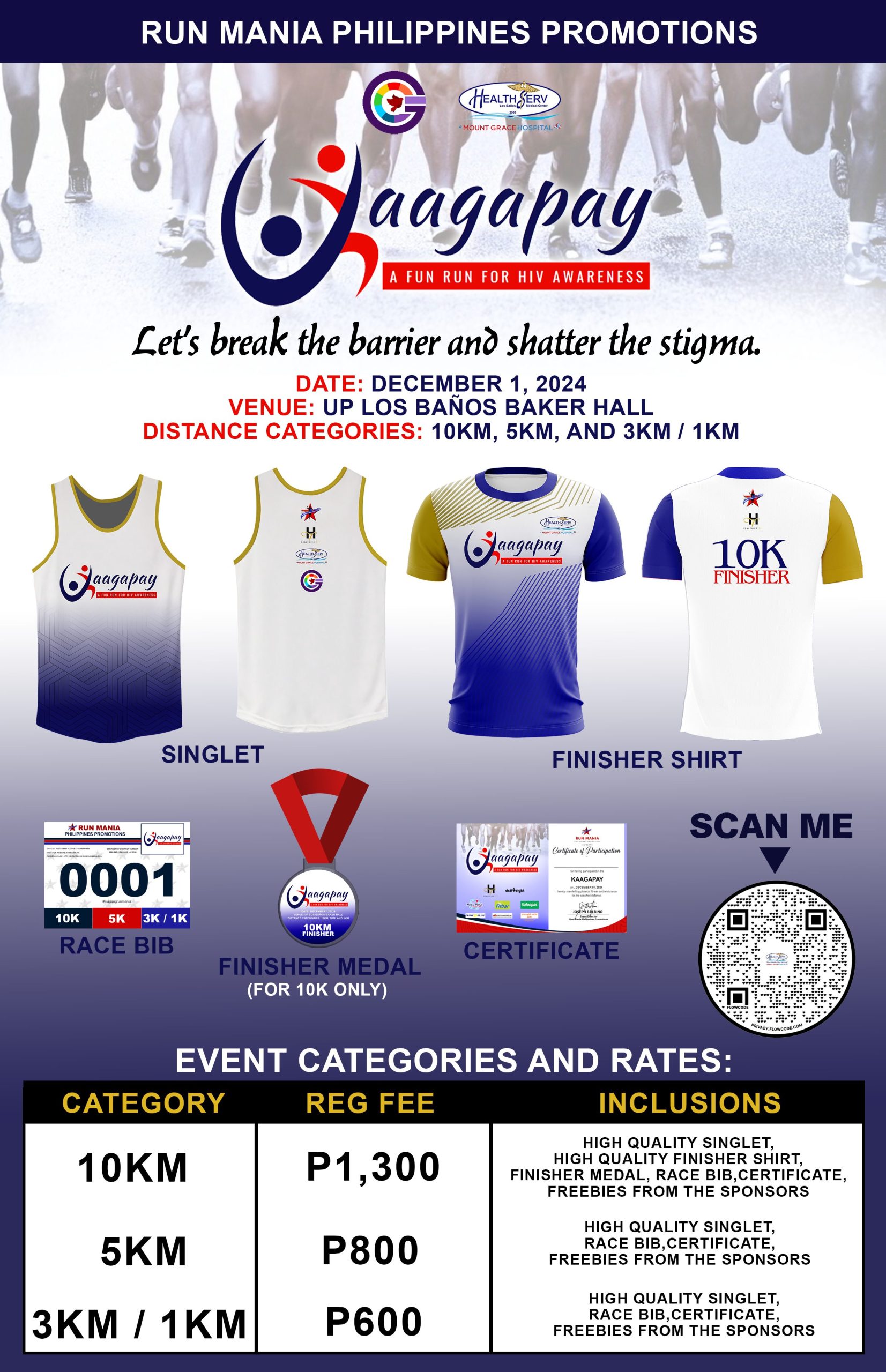 Kaagapay, a Fun Run for HIV Awareness 2024 | Pinoy Fitness