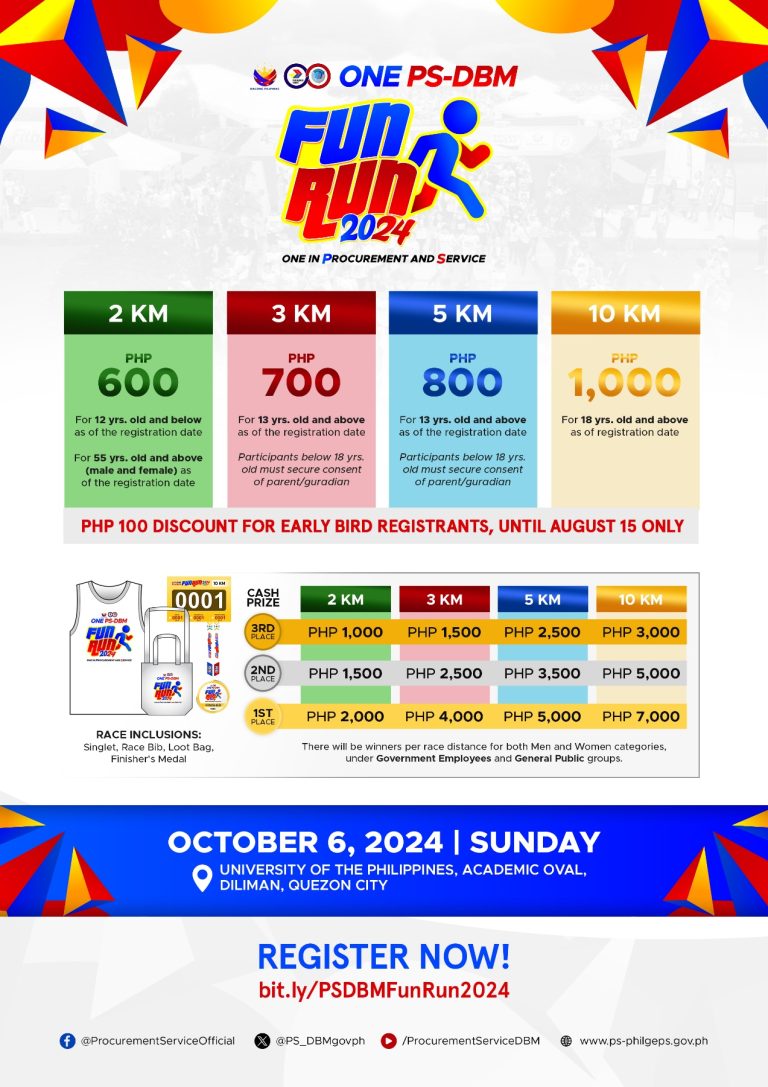 ONE PS-DBM Fun Run 2024 in UP Diliman | Pinoy Fitness