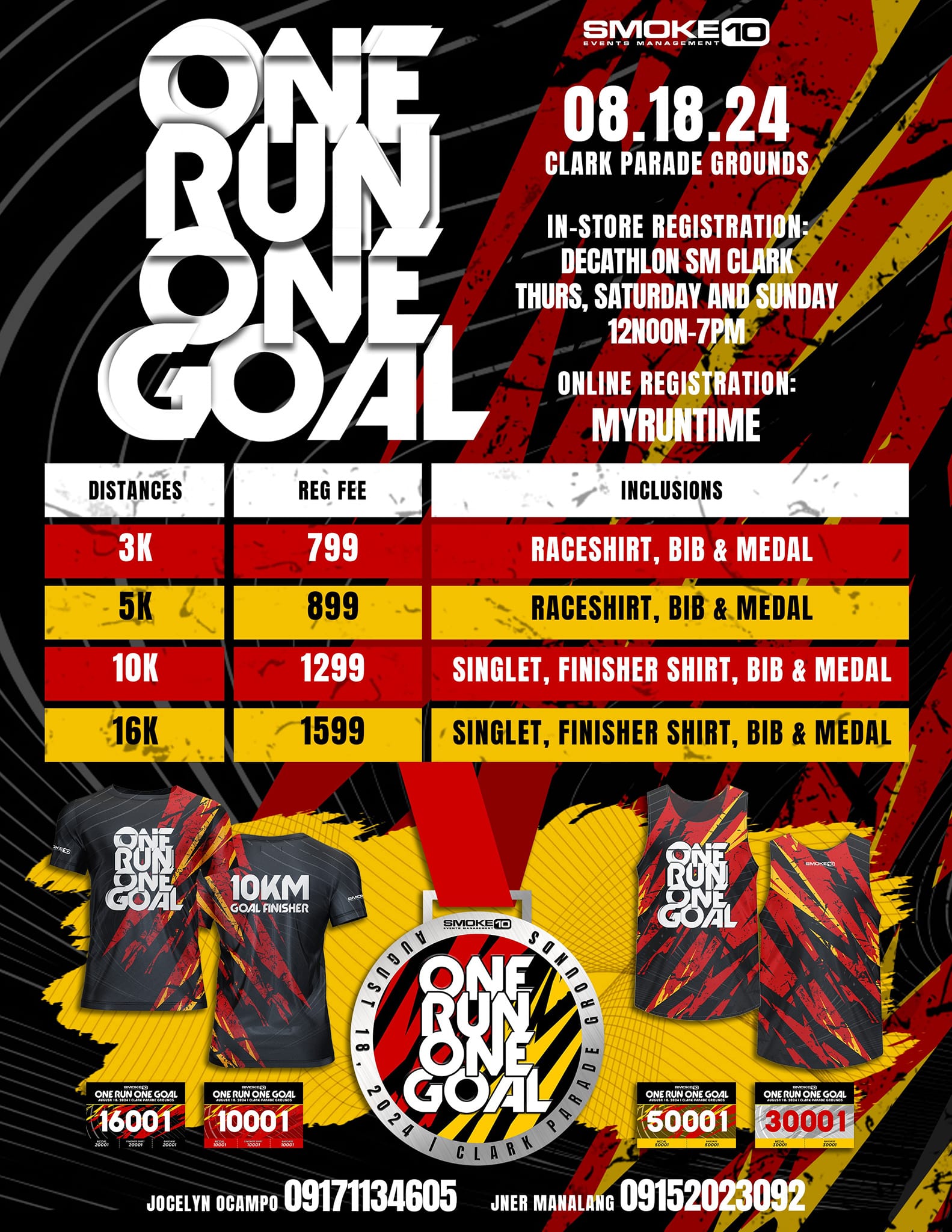 One Run One Goal 2024 in Clark Parade Grounds | Pinoy Fitness