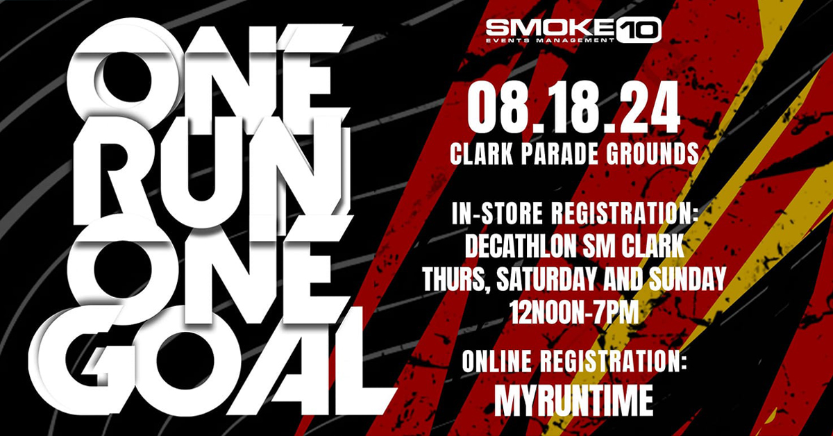 One Run One Goal 2024 in Clark Parade Grounds | Pinoy Fitness