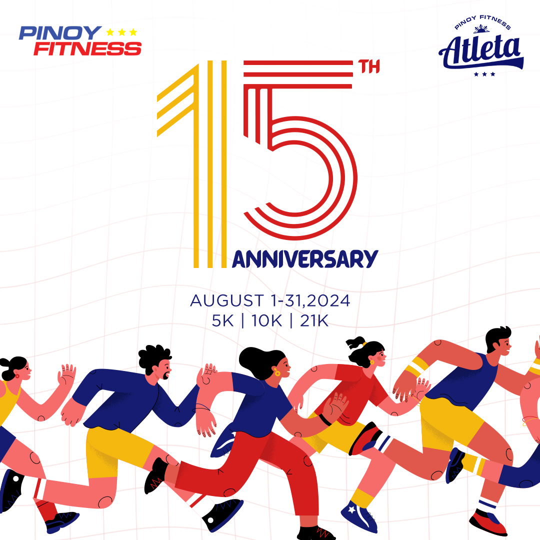 Pinoy Fitness 15th Anniversary Virtual Run | Pinoy Fitness