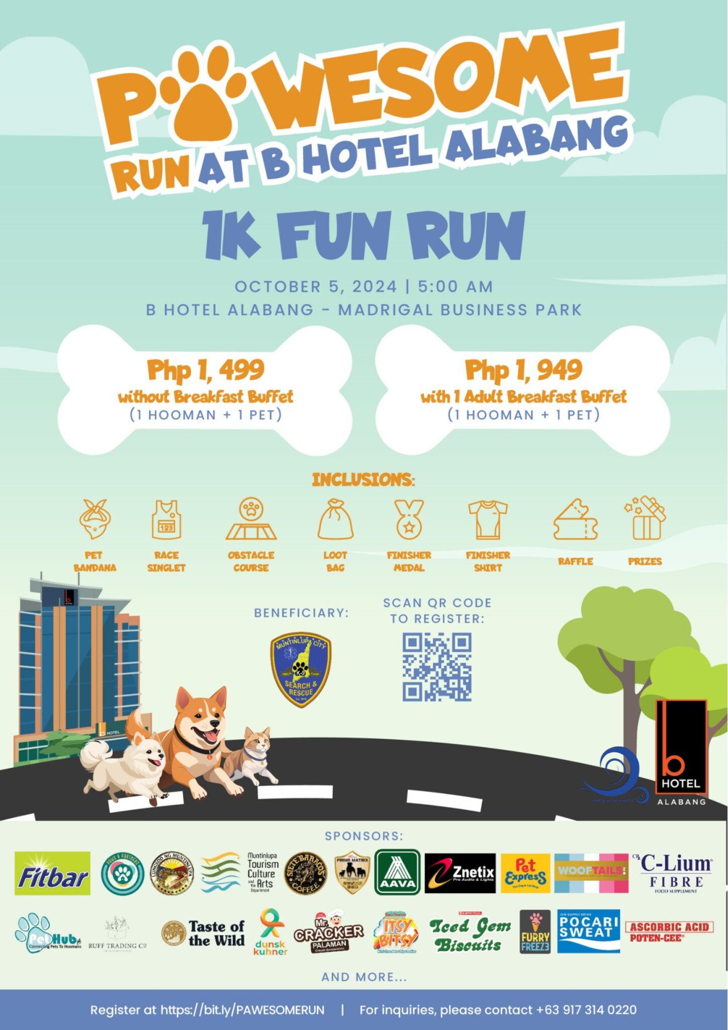 PAWESOME RUN: B HOTEL Pet Run 2024 | Pinoy Fitness