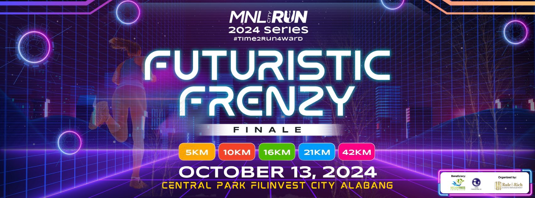 MNL City Run – Futuristic Frenzy Finale 2024 in Filinvest | Pinoy Fitness