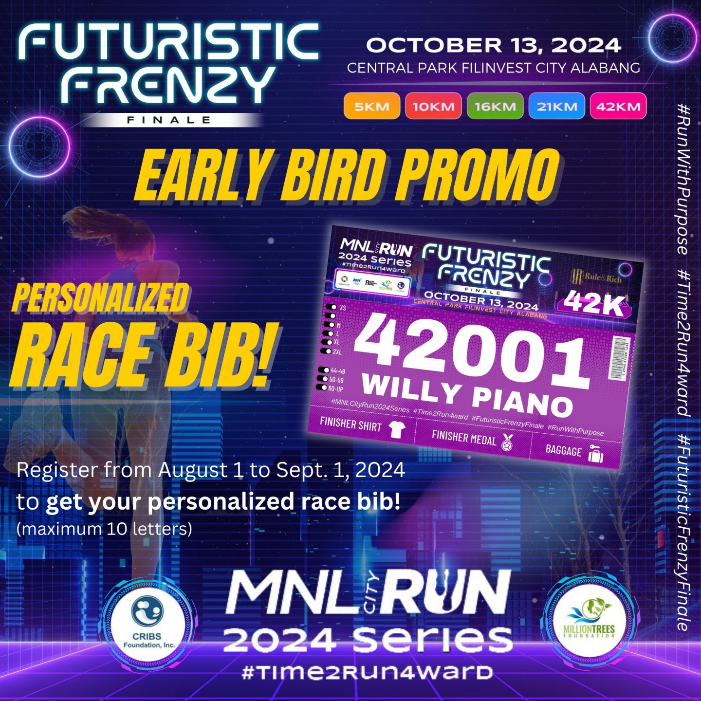 MNL City Run – Futuristic Frenzy Finale 2024 in Filinvest | Pinoy Fitness