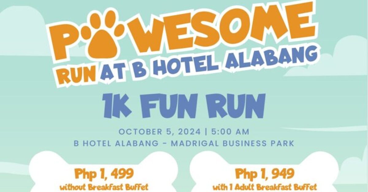 PAWESOME RUN: B HOTEL Pet Run 2024 | Pinoy Fitness