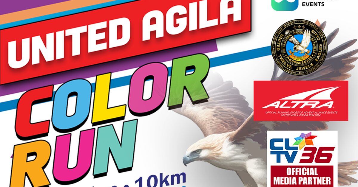 United Agila Color Run 2024 in Clark, Pampanga | Pinoy Fitness