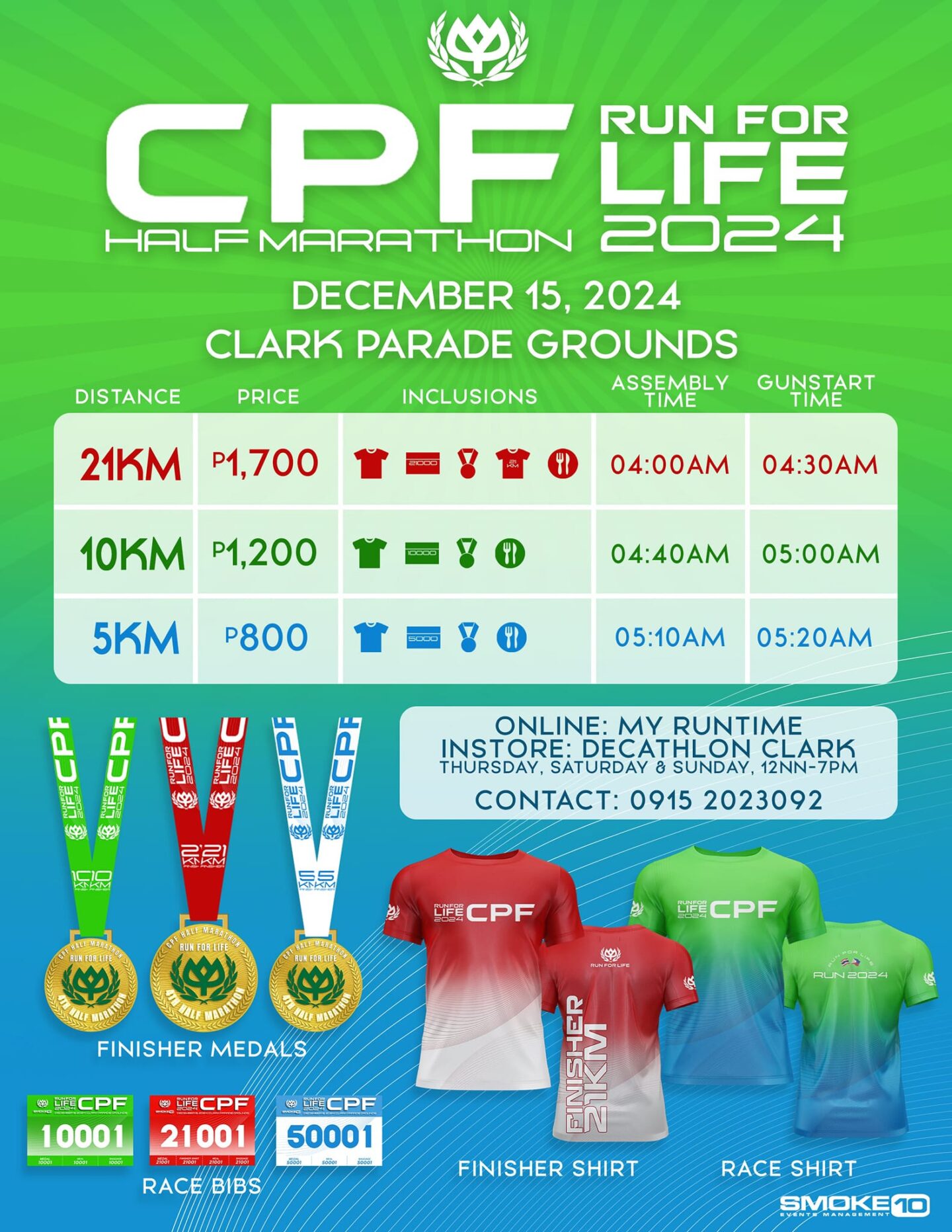 CPF Run For Life 2024 in Clark, Pampanga | Pinoy Fitness