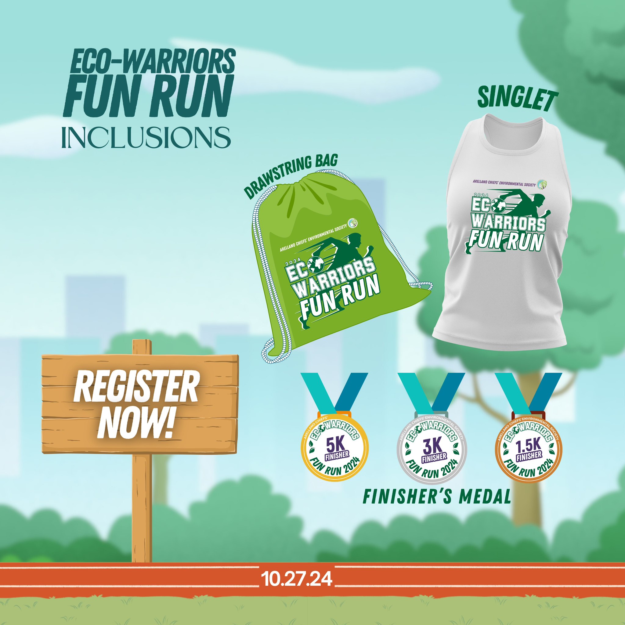 Eco-Warriors Fun Run 2024 in Roxas Blvd. | Pinoy Fitness