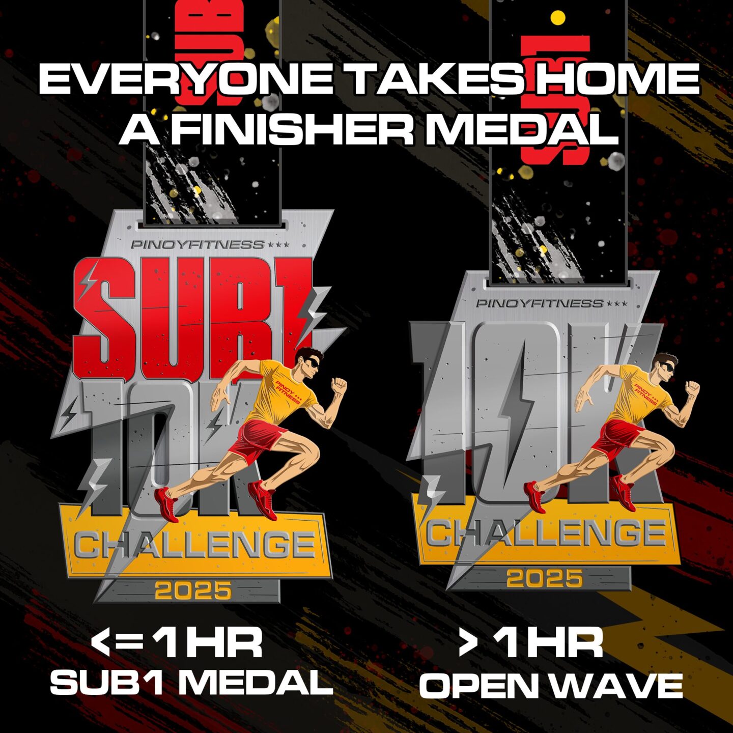 Pinoy Fitness SUB1 10K Sunset Challenge (Vermosa) 2025 | Pinoy Fitness