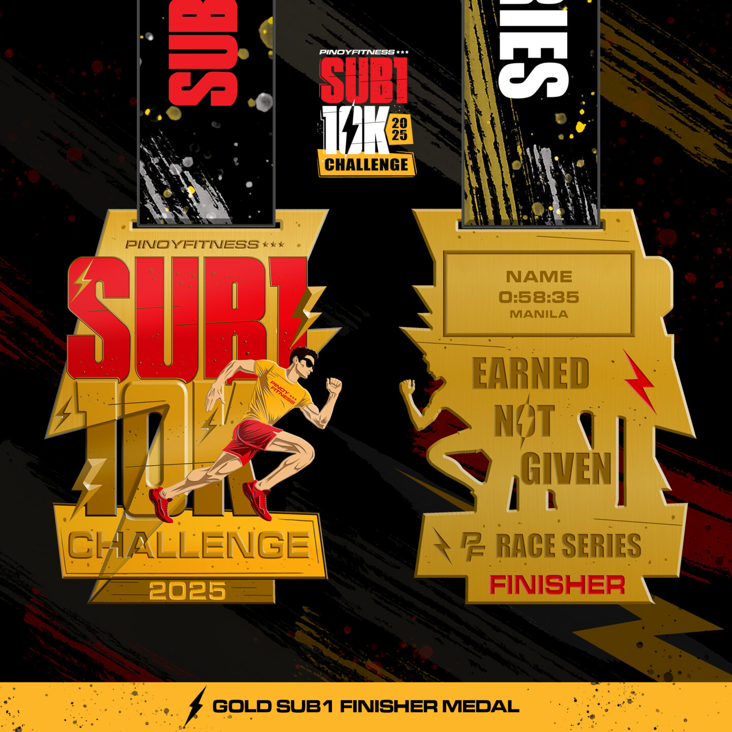 Pinoy Fitness SUB1 10K Sunset Challenge (Vermosa) 2025 | Pinoy Fitness