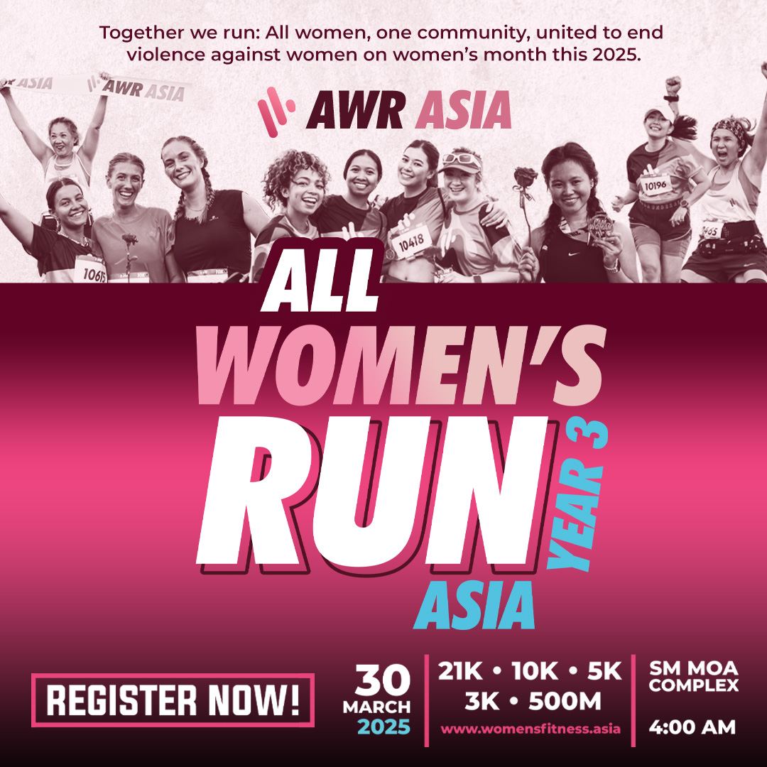 ALL WOMENS RUN ASIA Year 3 in SM MOA | Pinoy Fitness