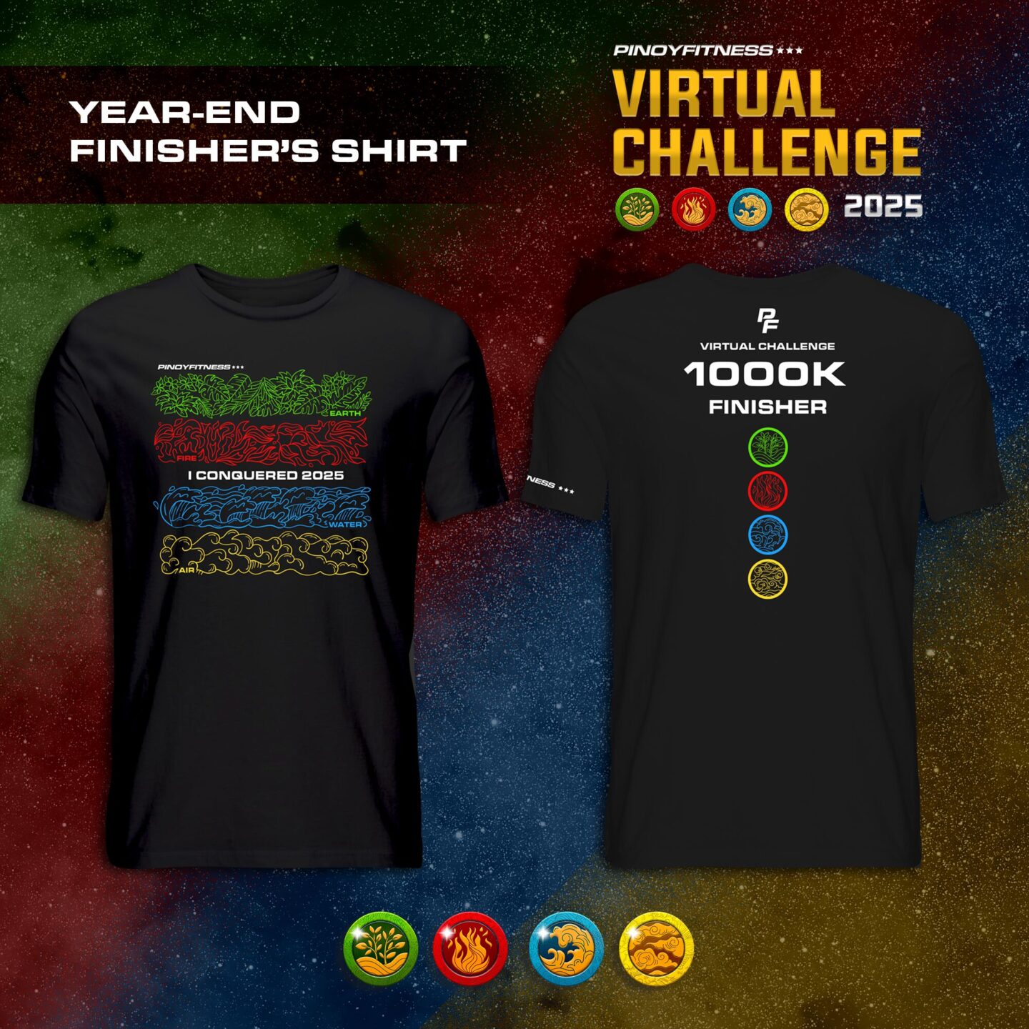 Pinoy Fitness EARTH Virtual Challenge (2025) | Pinoy Fitness