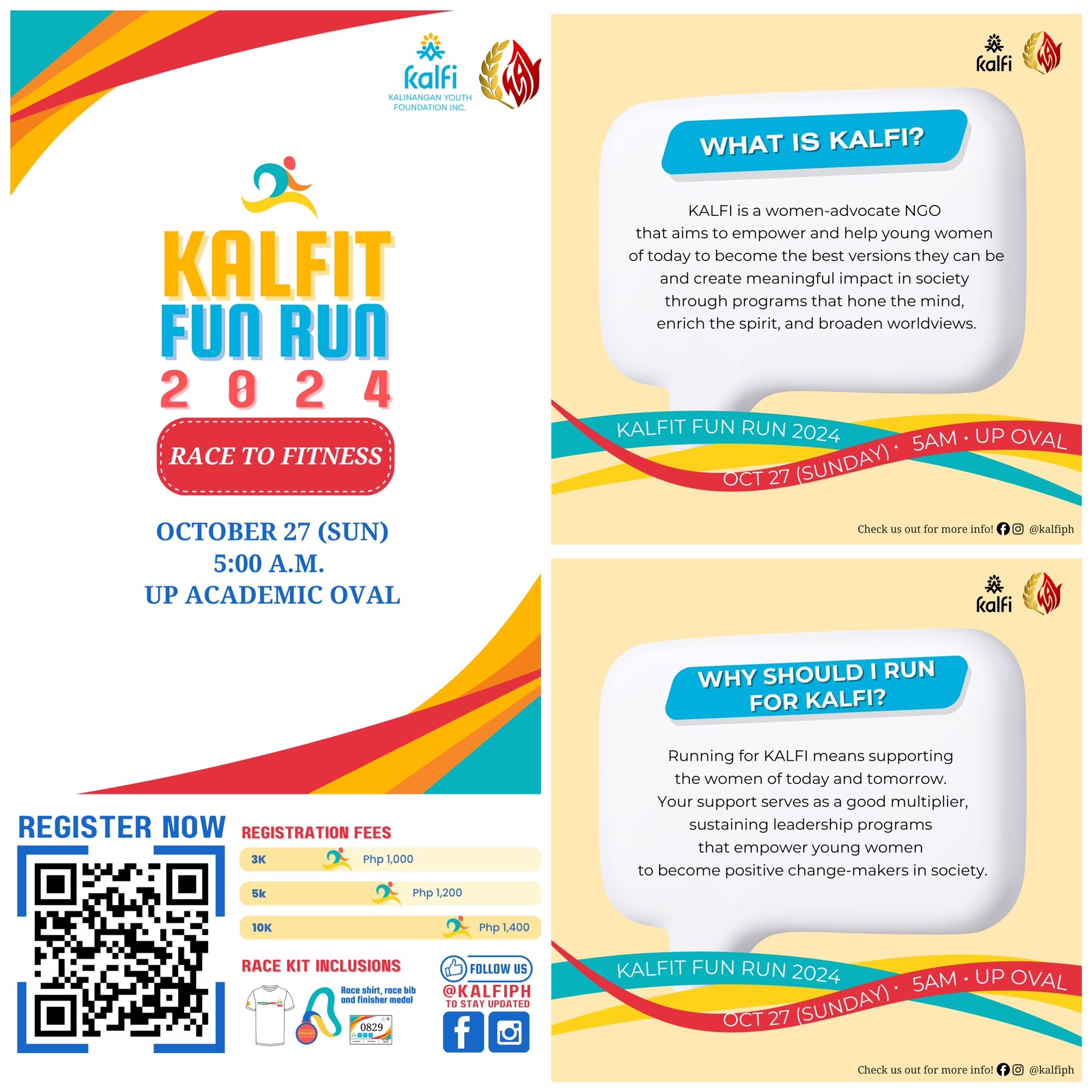 KALFIT Fun Run 2024 in UP Diliman | Pinoy Fitness