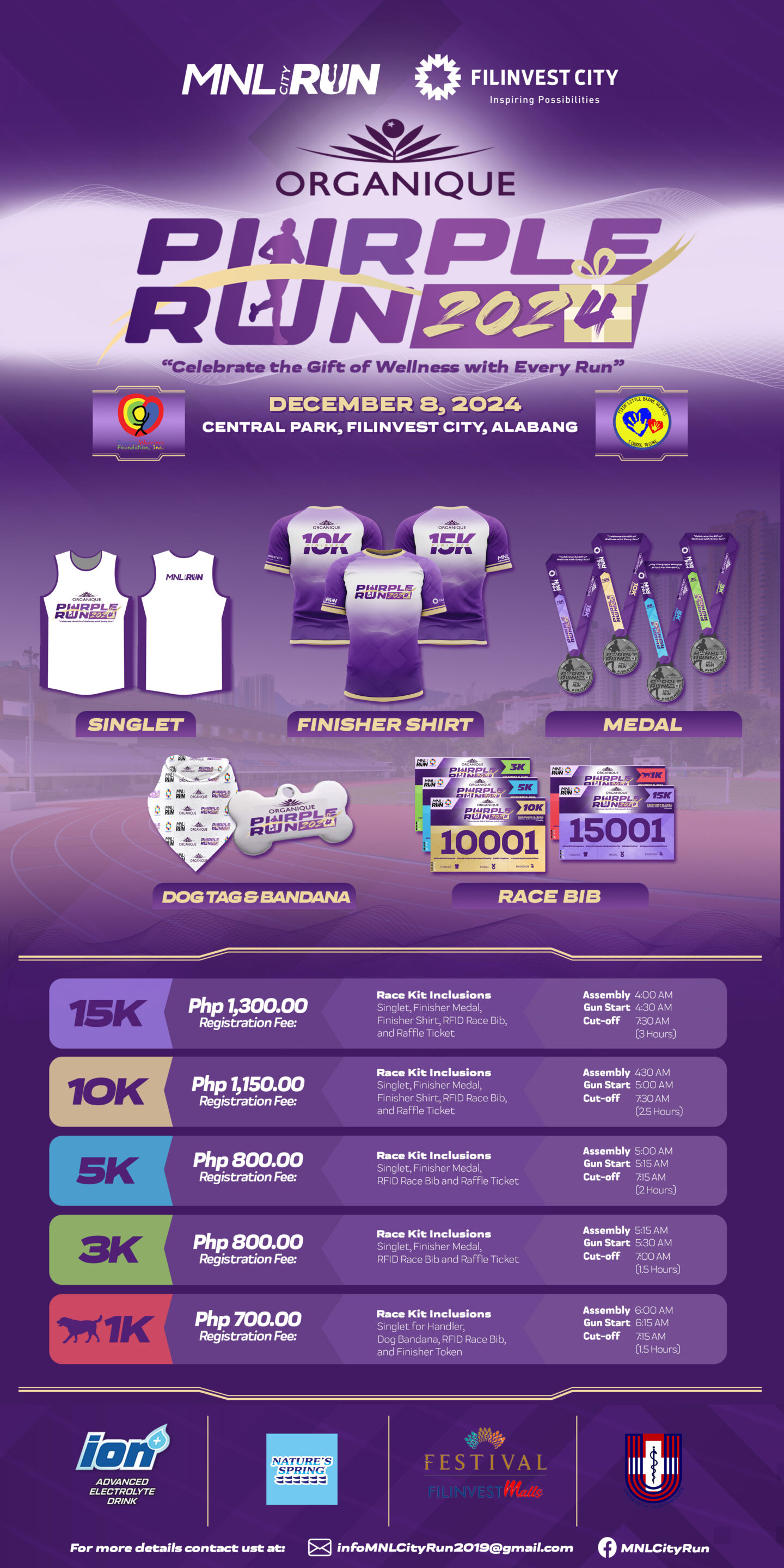 Organique Purple Run 2024 in Filinvest | Pinoy Fitness
