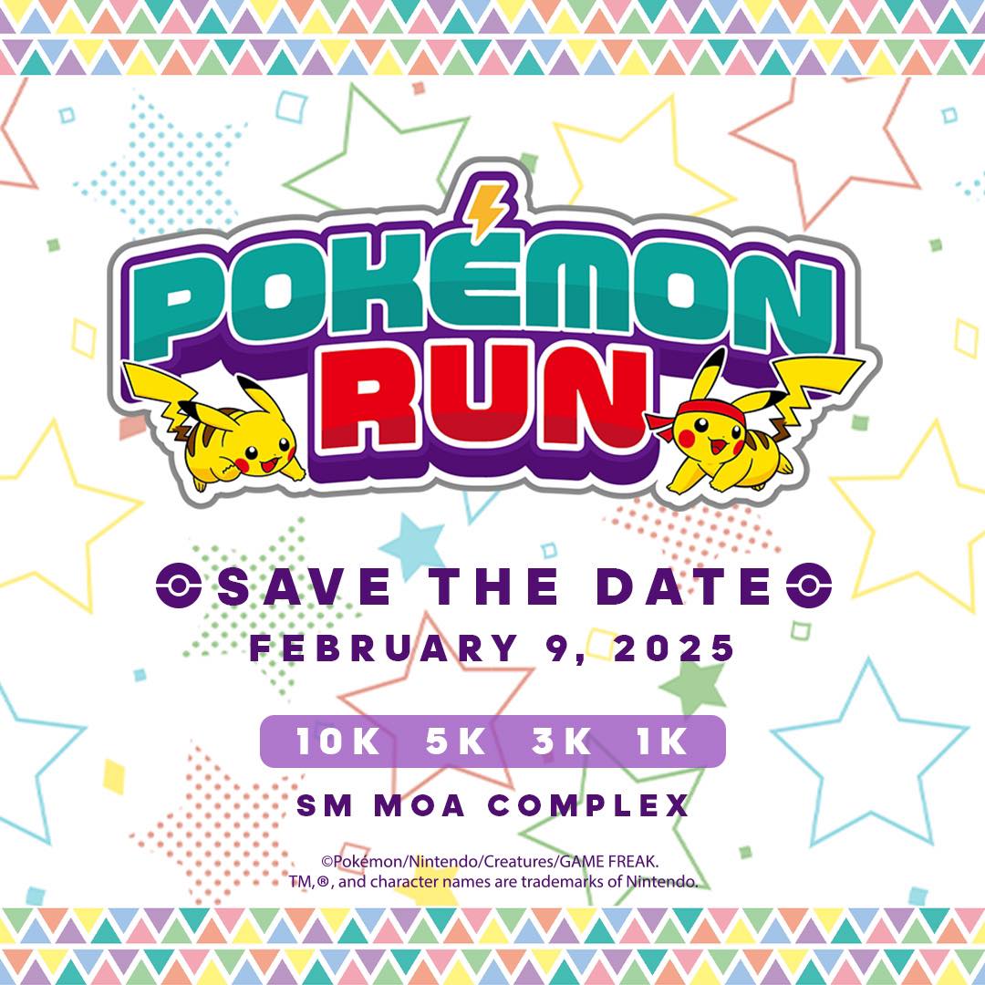Pokémon Run 2025 in SM MOA | Pinoy Fitness