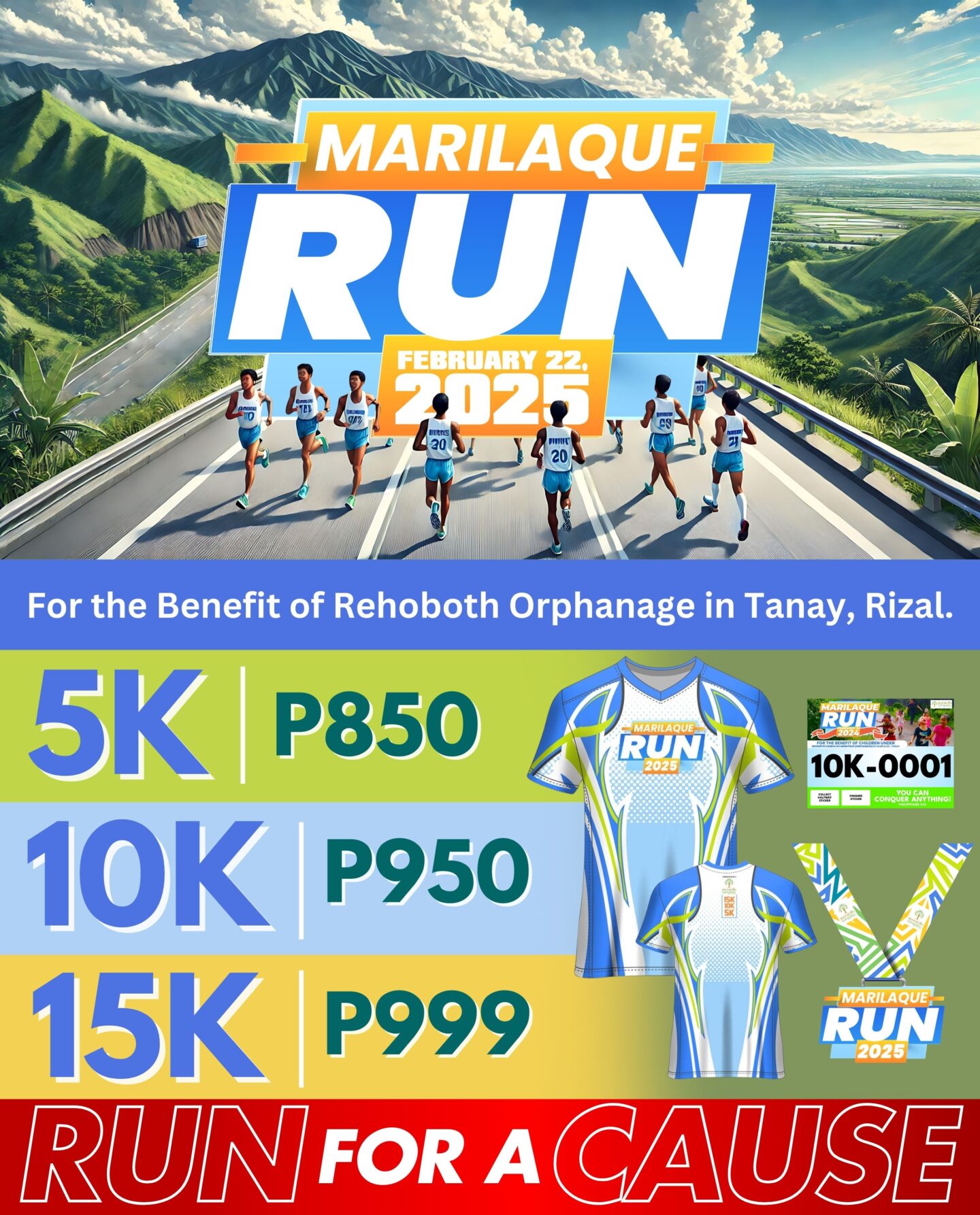 MARILAQUE Run 2025 in Tanay, Rizal | Pinoy Fitness