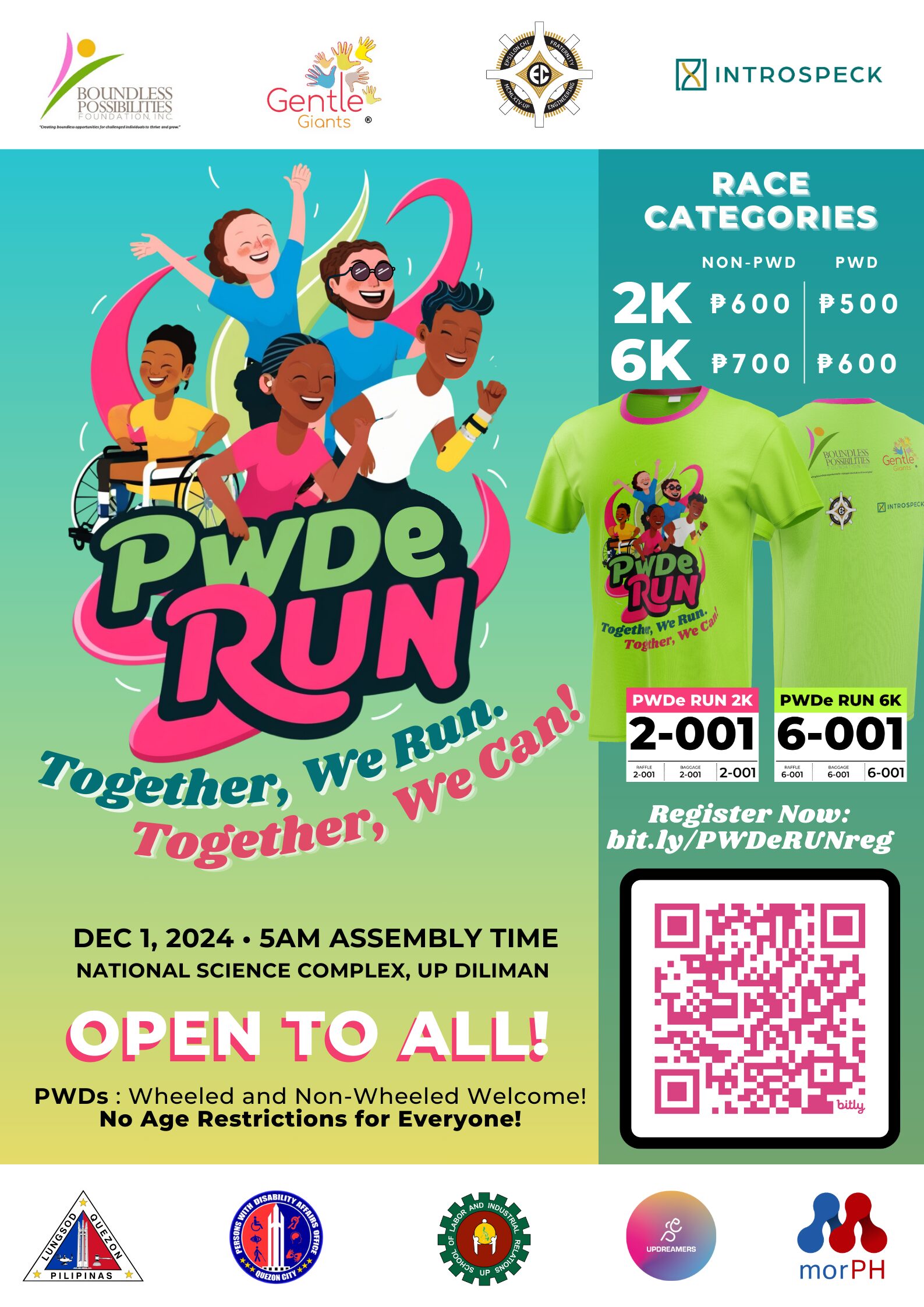 PWDe Run 2024 in UP Diliman | Pinoy Fitness