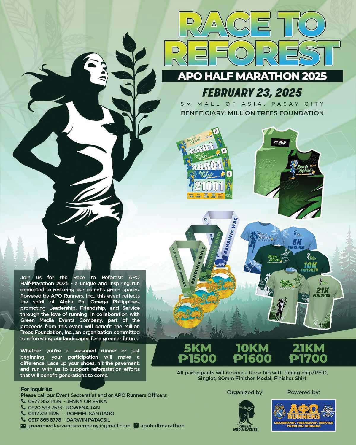 APO Half Marathon 2025 – Race To Reforest | Pinoy Fitness