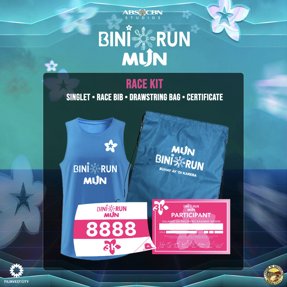 BINI RUN MUN 2025 in Filinvest, Alabang | Pinoy Fitness