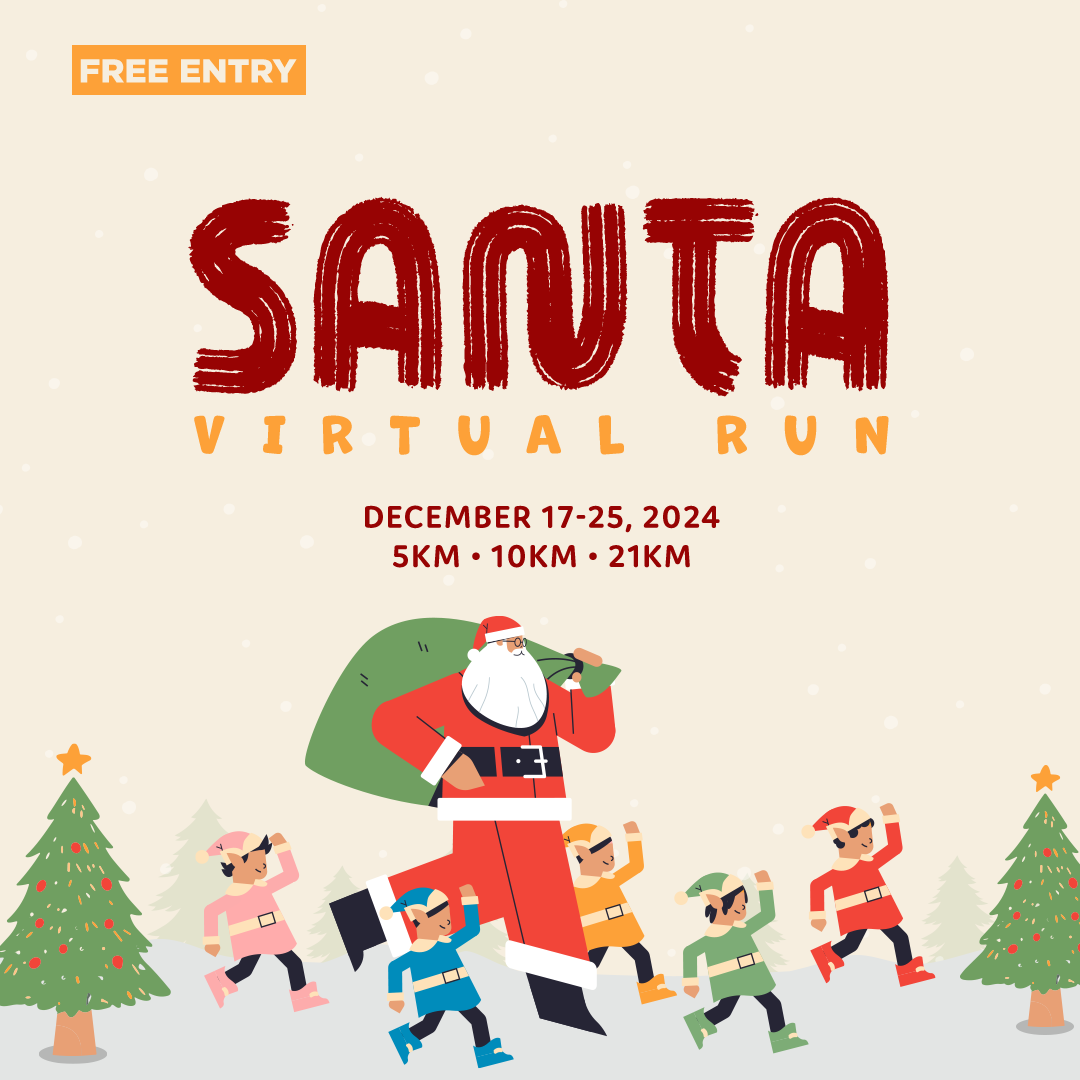 Santa Virtual Run (FREE) | Pinoy Fitness